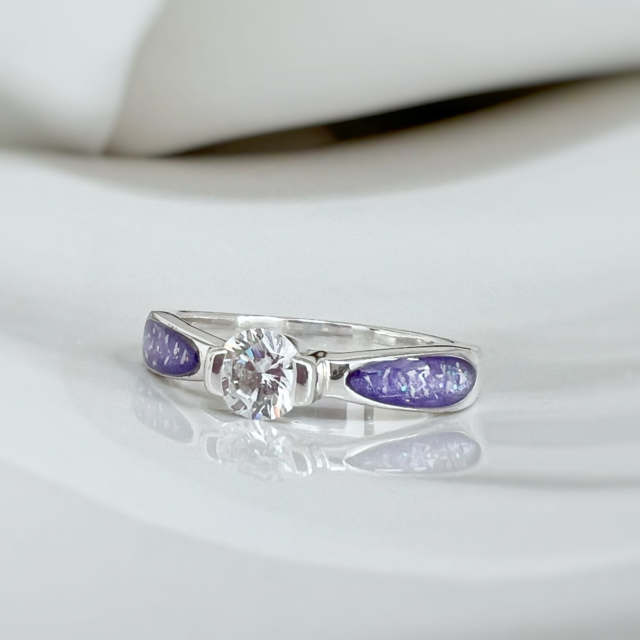 Cremation Ashes Rings / Memorial Bereavement Rings